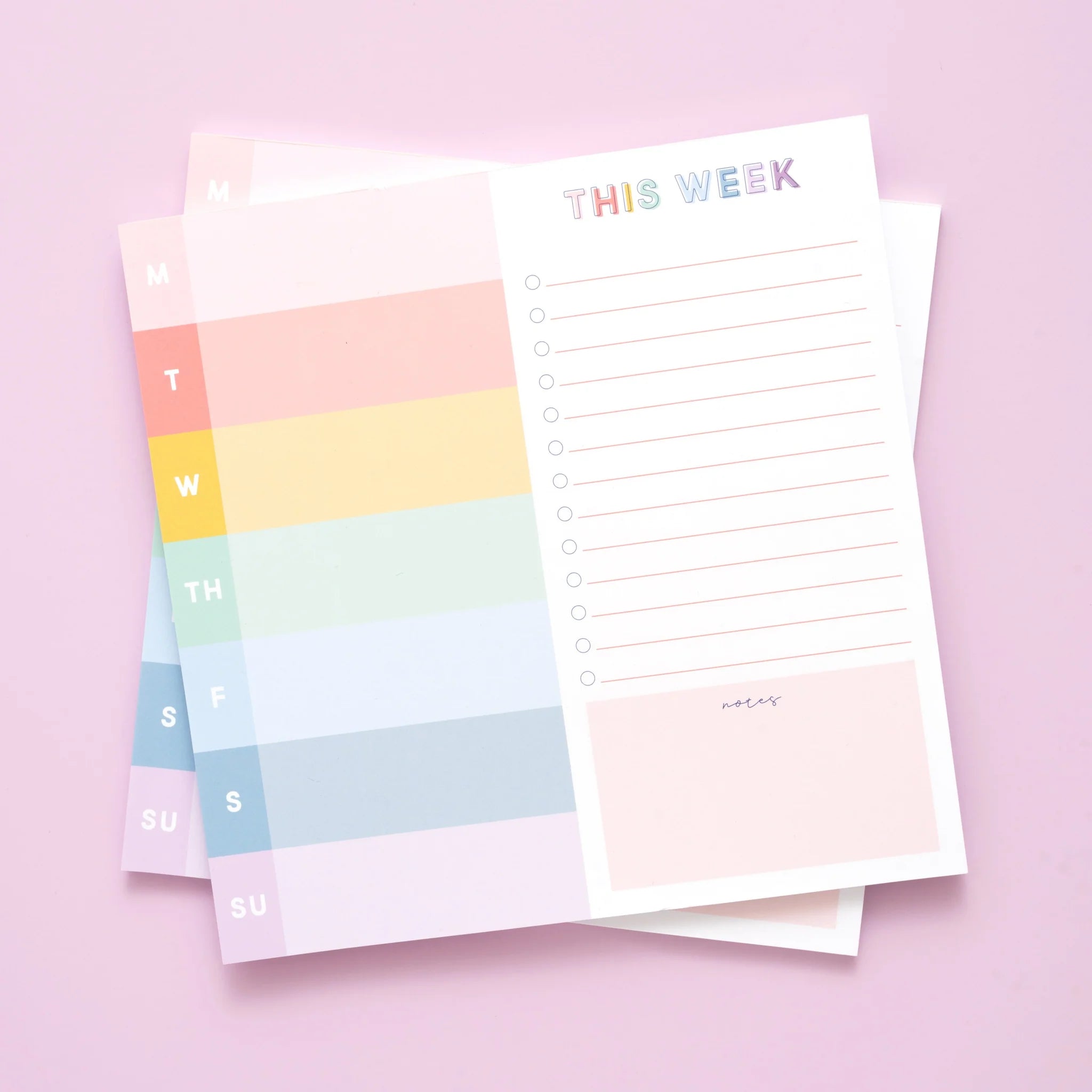 Weekly Notepad – Hello Monogram Co