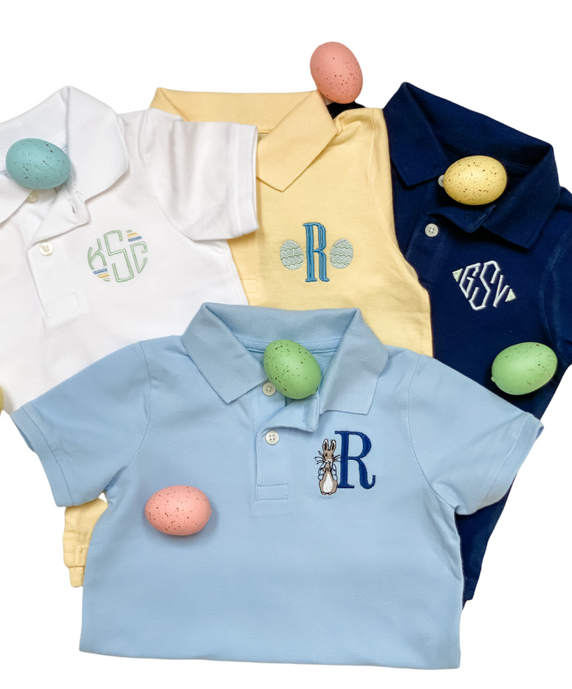 Spring Polos – Hello Monogram Co